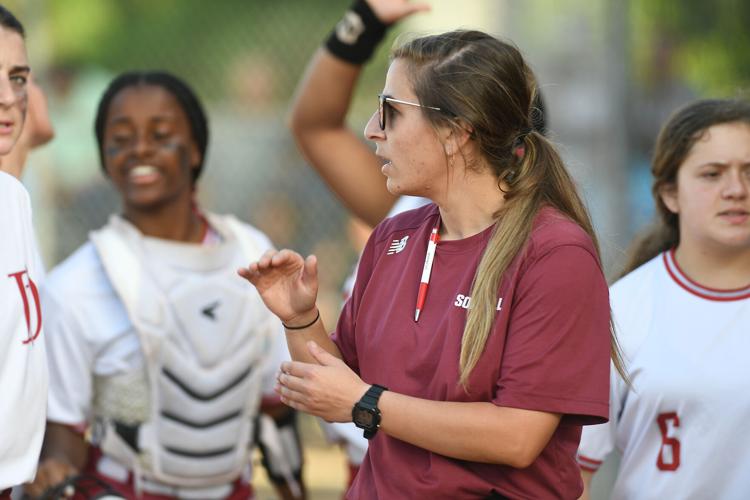 Menard has little problem ending Dunham's softball season | High School ...