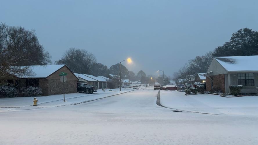 See photos of snow in parts of Acadiana, Lafayette, LA. | Weather ...