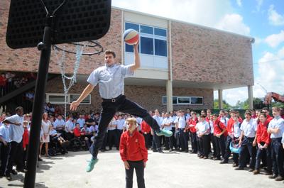 Archbishop Rummel High School students stretch out for Pride Week ...