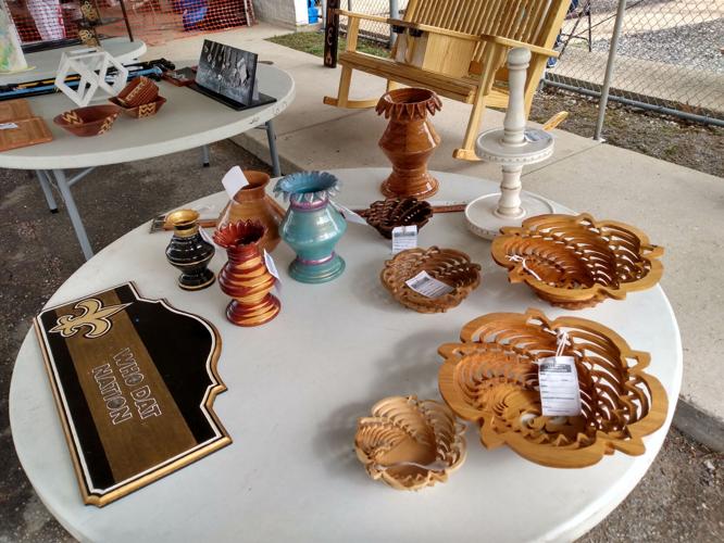 Inmate arts and crafts on sale at Dixon's Arts and Crafts Festival ...