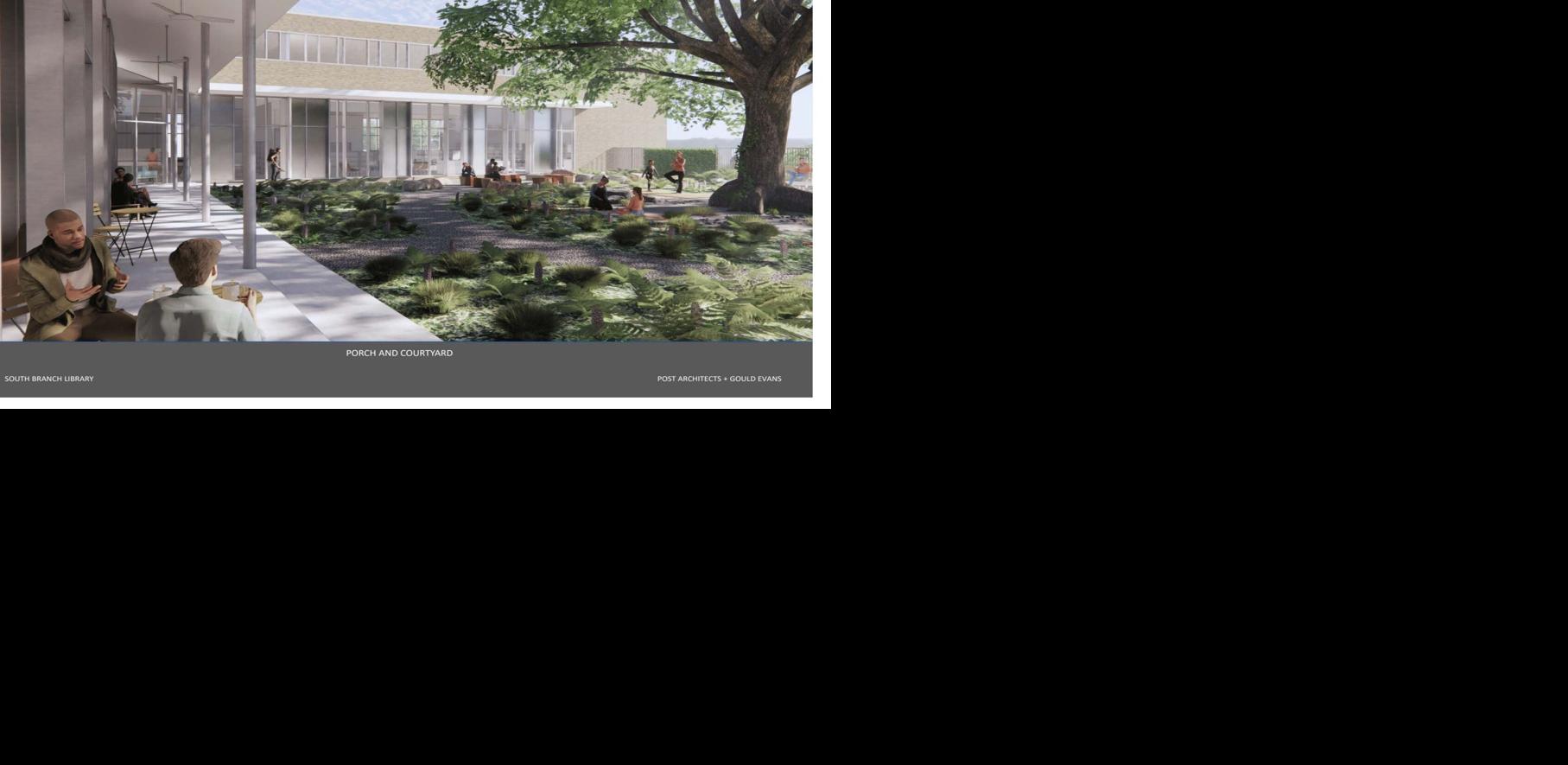 Public gets first look long-awaited Rouzan library branch, built around ...