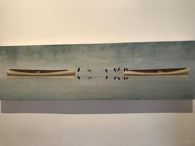 Beth Welch's "Embarking Home" exhibit runs through Aug. 3 at the Arts ...