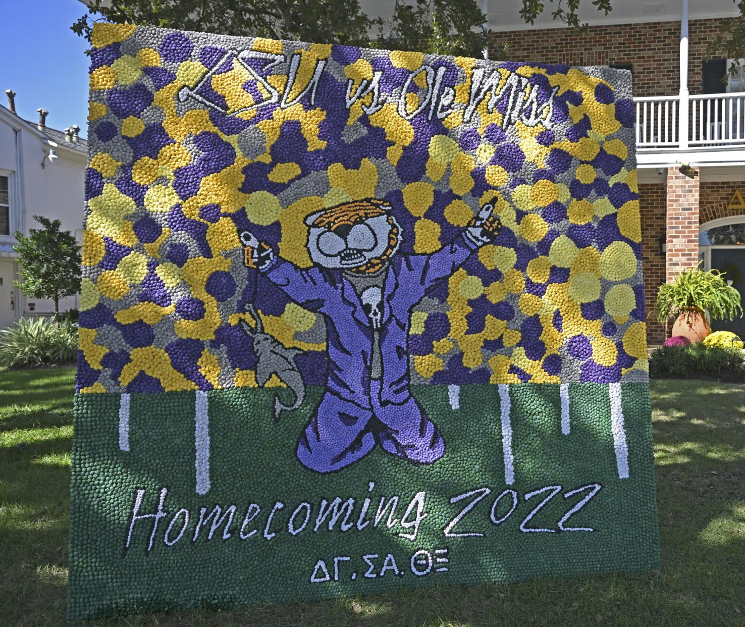 Photos: LSU Greek Life Decorates for Homecoming Week | Photos ...