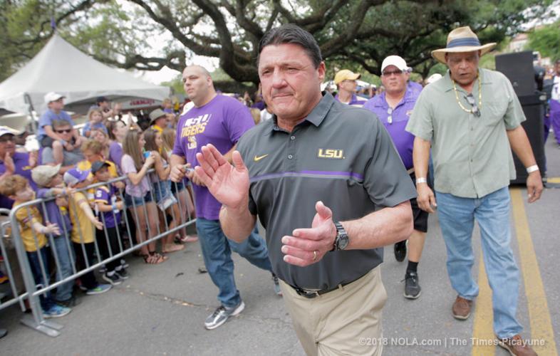 Justin McMillan has best spring game, but LSU quarterback competition ...