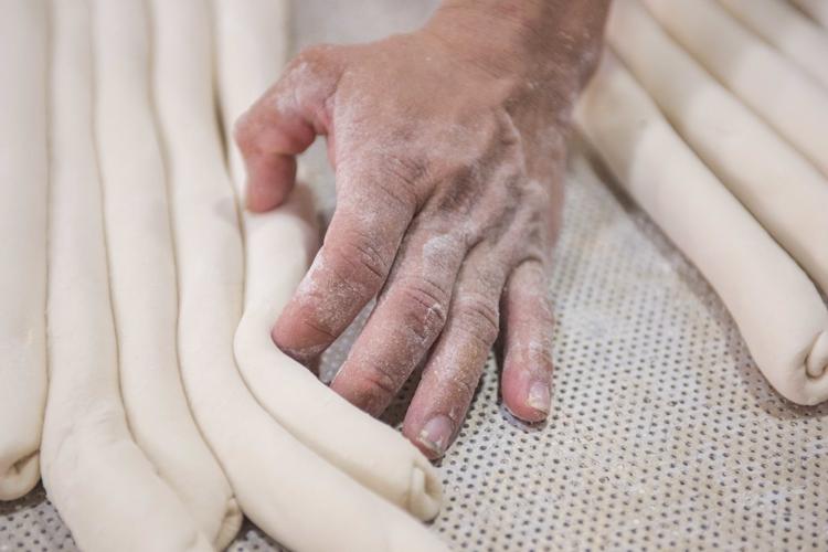 Photos: The first ingredient; making New Orleans po-boy bread at John ...