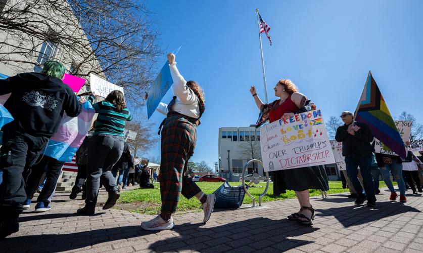 Lafayette joins protests against Trump on Presidents Day | News ...