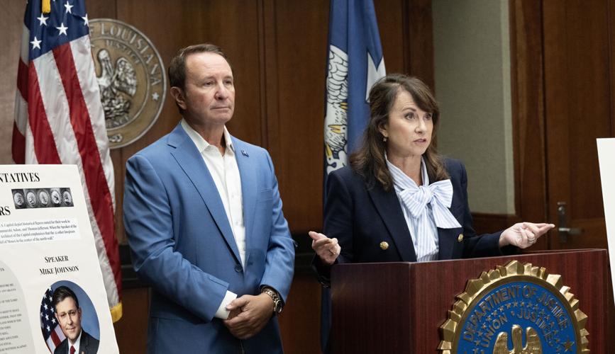 Jeff Landry, Liz Murrill double down on Ten Commandments law ...