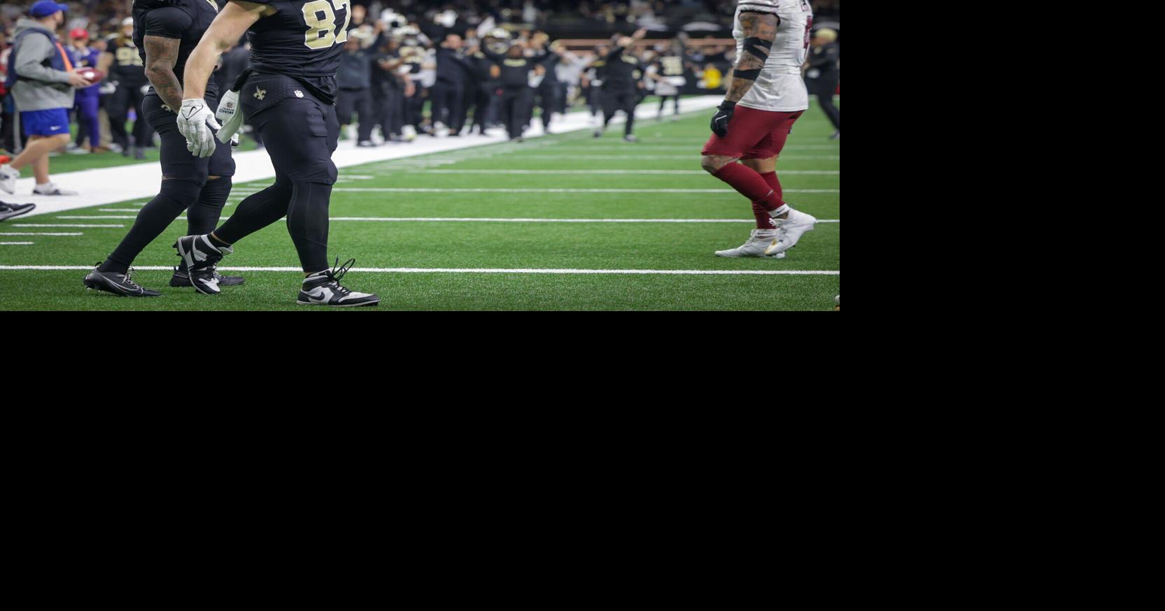 Saints TE Foster Moreau is quietly enjoying a strong year | Saints ...