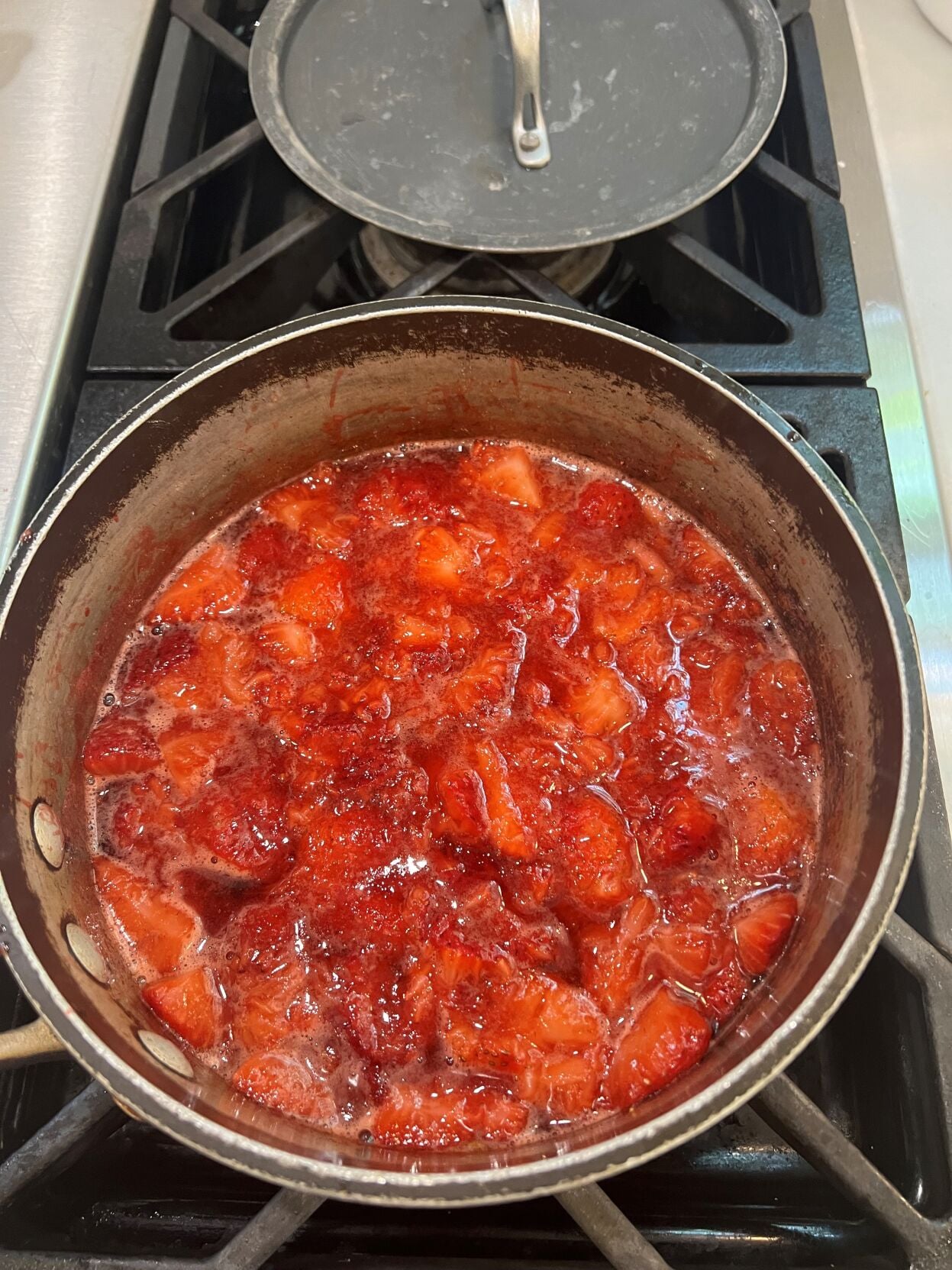 Recipes: basil panna cotta with strawberry sauce + gazpacho ...