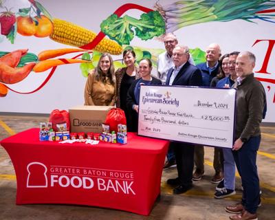 Baton Rouge Epicurean Society gives to Baton Rouge Food Bank | Food ...