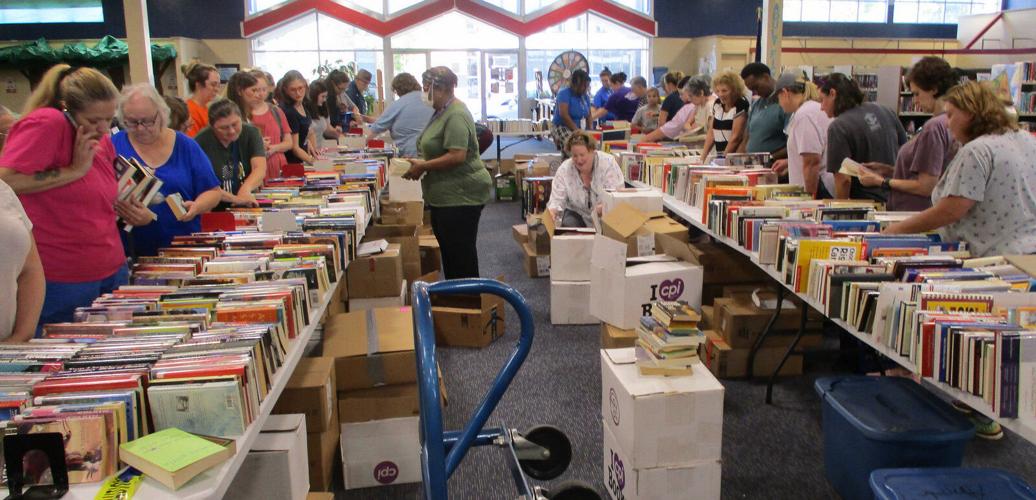 Hammond Libary patrons flock to branch's popular book sale | Livingston ...