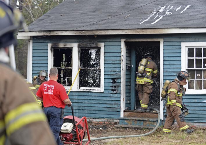 Video: Smoke billows from home that caught fire Wednesday afternoon ...