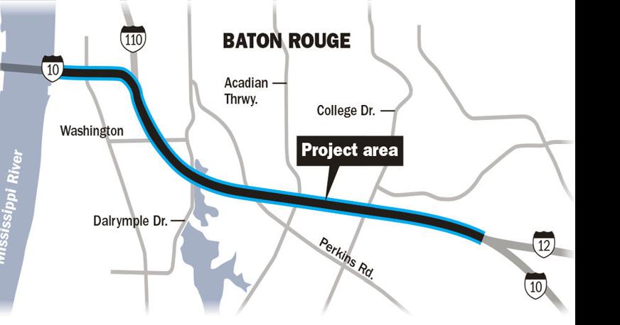 I-10 widening plan in Baton Rouge includes major changes to these exits ...