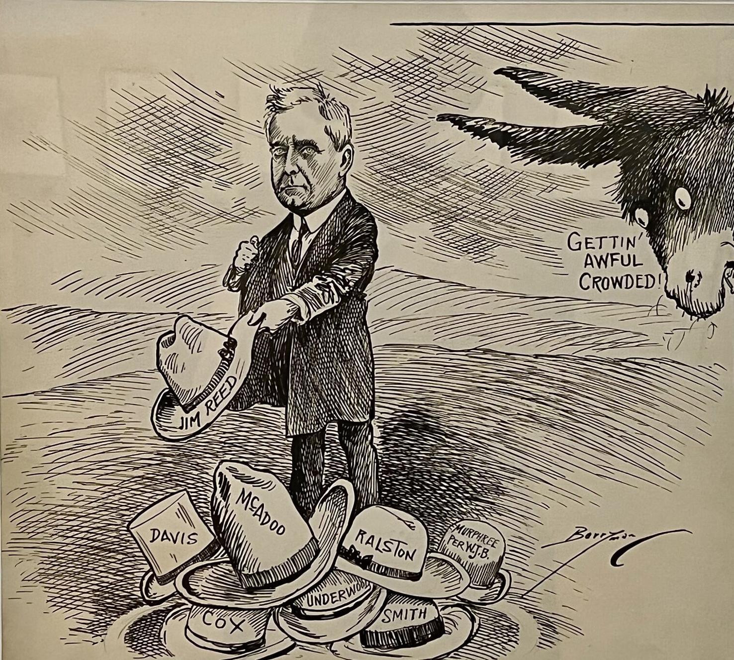 Photos, video: 'Running for Office,' Clifford Berryman's editorial ...