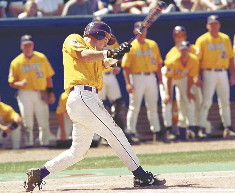 Watch: LSU baseball legend Warren Morris shares story at powerlifting ...