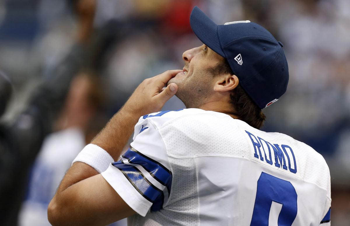 Rookie call? Tony Romo to man broadcast for Saints-Patriots showdown on ...