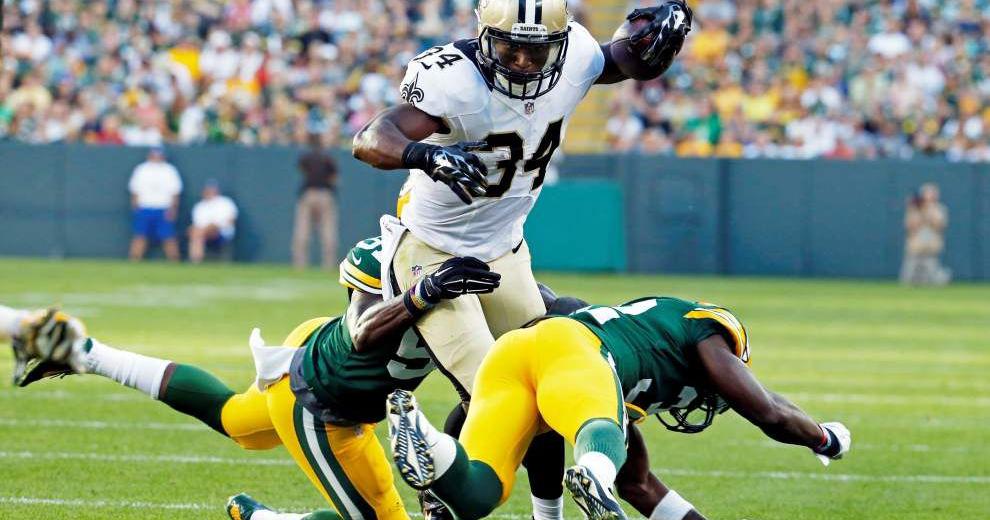 Saints running back Tim Hightower feels for Khiry Robinson, whose ...