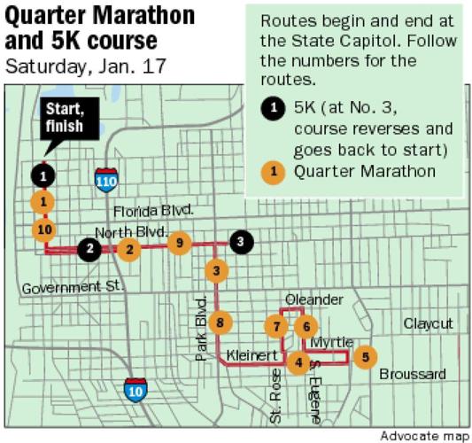 Runners arrive in Baton Rouge in advance of Louisiana Marathon weekend ...