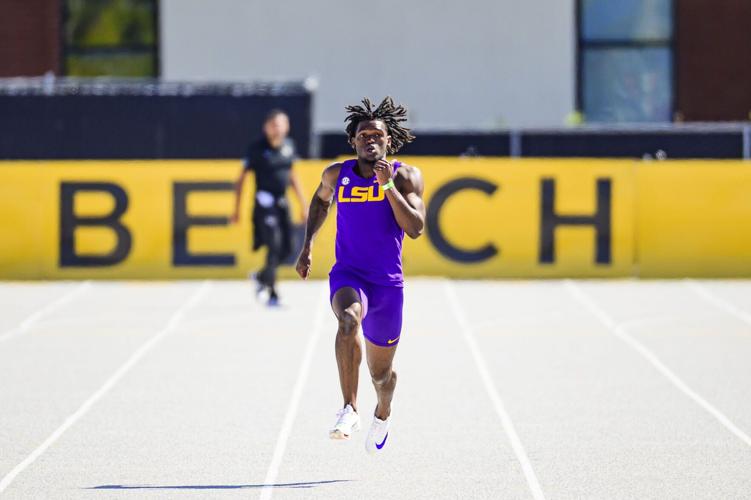 LSU sprinter Jaiden Reid shifts mentality after setback | LSU ...