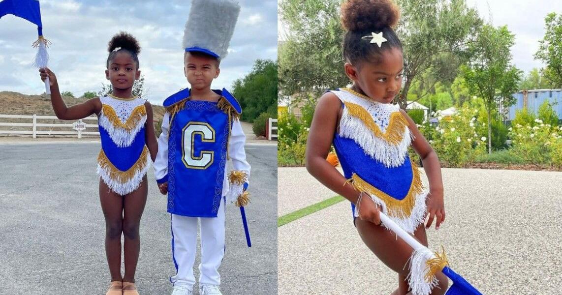 Actress Gabrielle Union's 3-year-old daughter dresses as a Dancing Doll ...