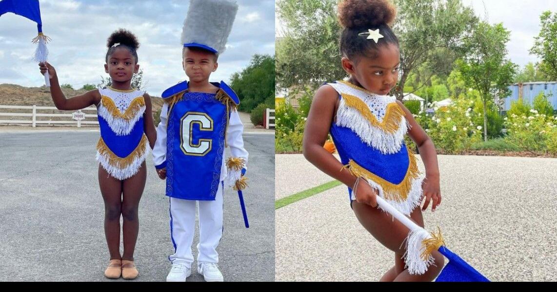 Actress Gabrielle Union's 3-year-old daughter dresses as a Dancing Doll ...
