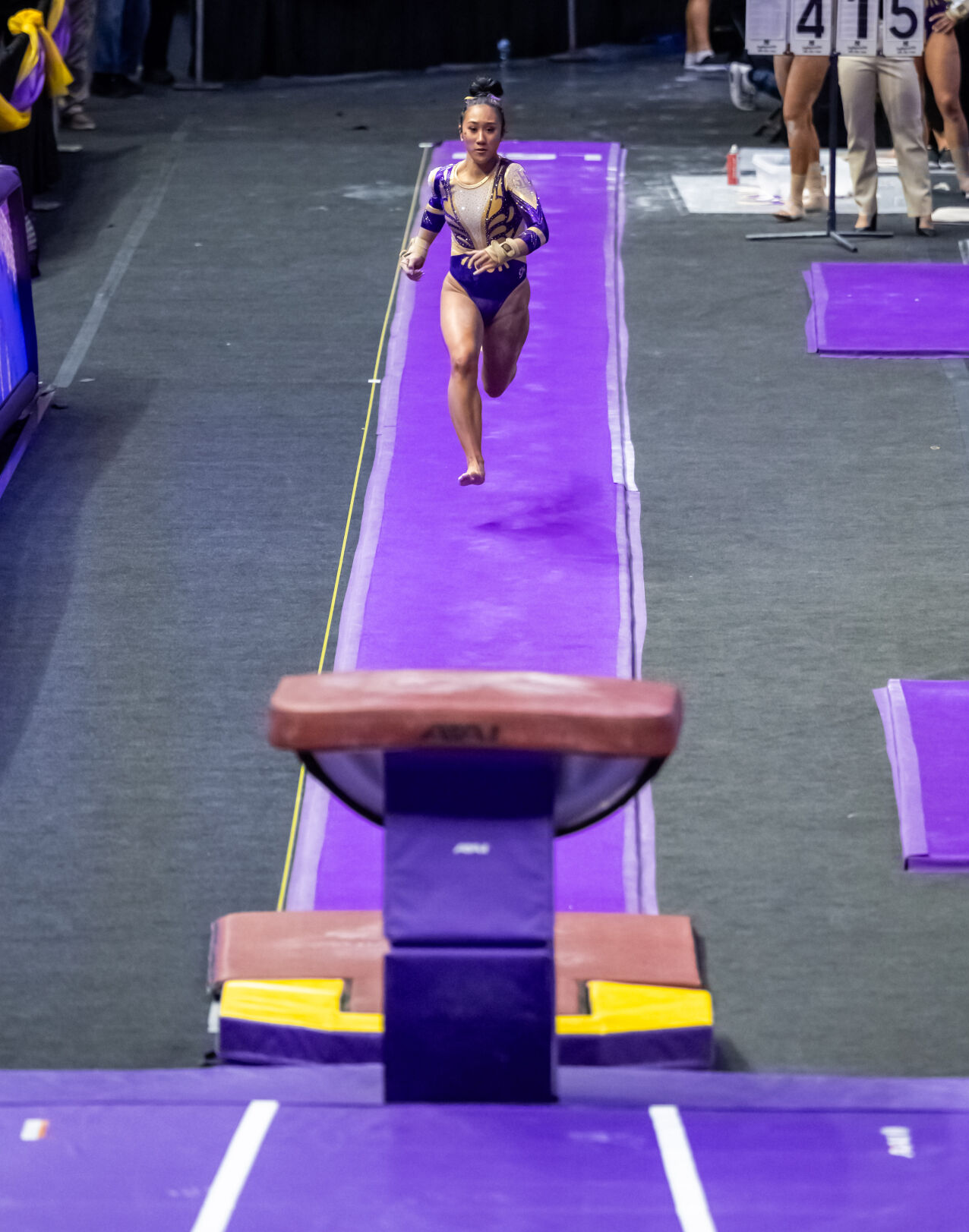LSU gymnast Kailin Chio sets an all-time SEC standard | LSU ...