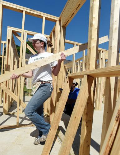 PHOTOS: Volunteers work on Lafayette Habitat for Humanity home ...