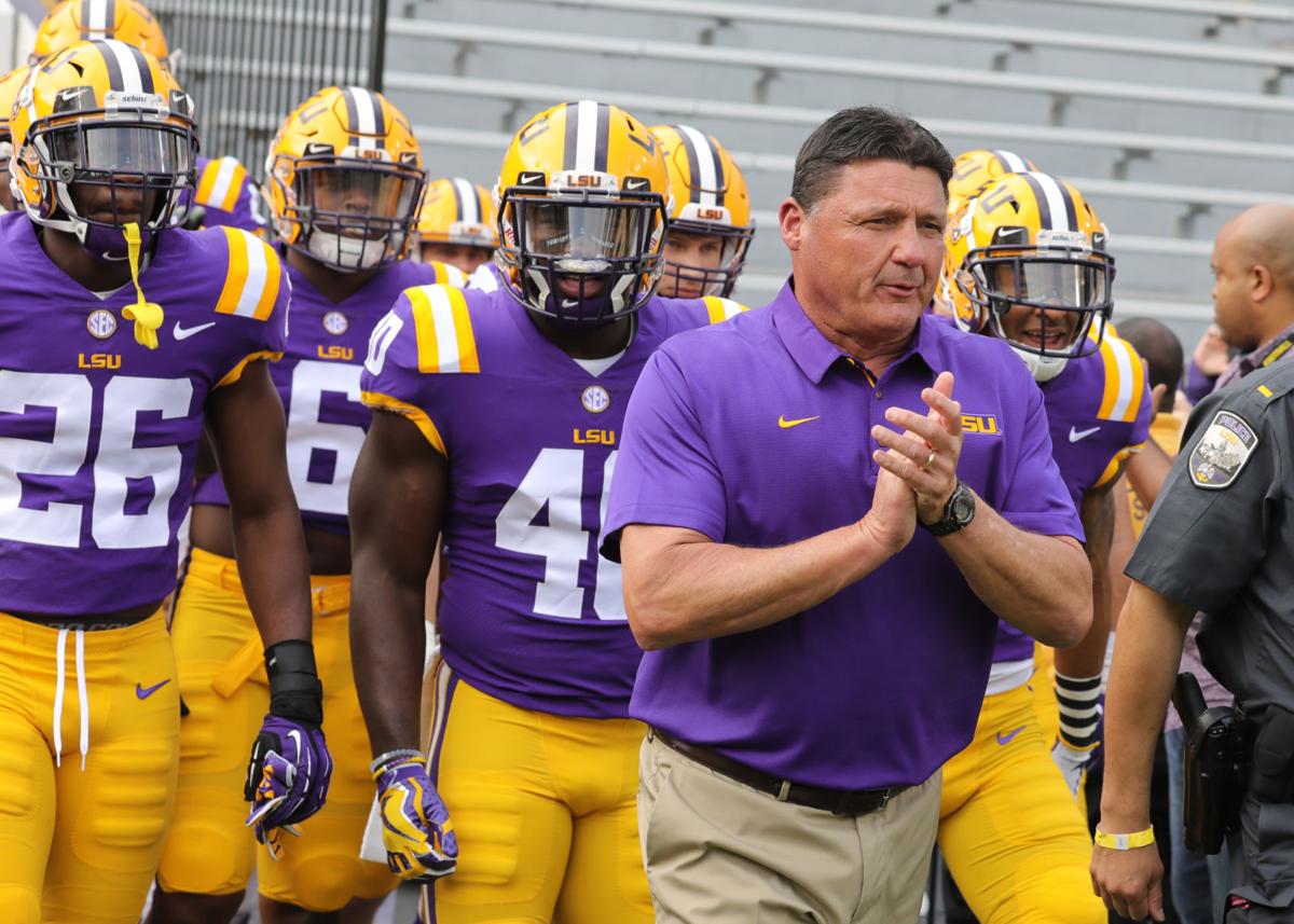 Offensive execution gives LSU football something to work on before 2018 ...