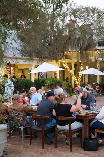 Al fresco nights at the Myrtles/Restaurant 1796 | Food/Restaurants ...