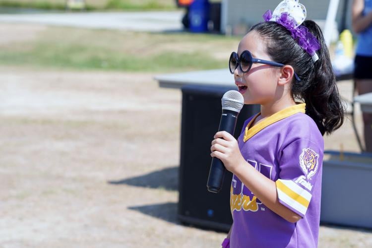 Fun in the park. Families gather to celebrate new school year ...