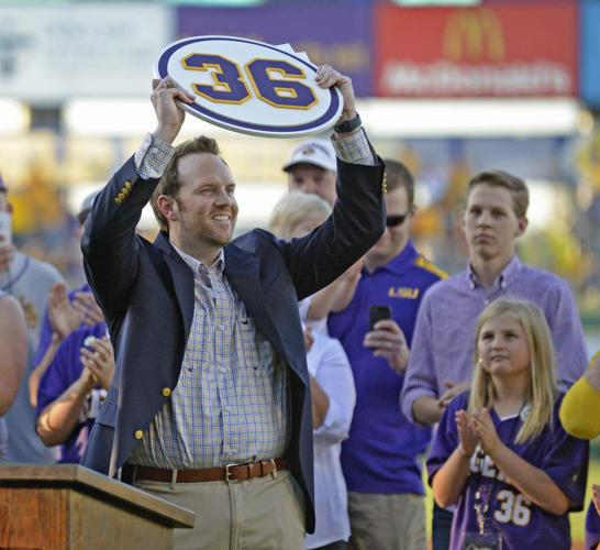 ‘I still can’t believe it’: LSU baseball icon Eddy Furniss’ No. 36 ...