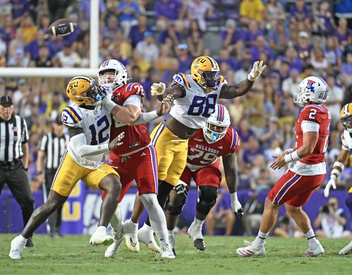 Photos: LSU and Louisiana Tech battle in Death Valley Saturday night ...