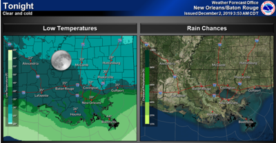 Freezing temperatures in Baton Rouge tonight? See early-week forecast ...