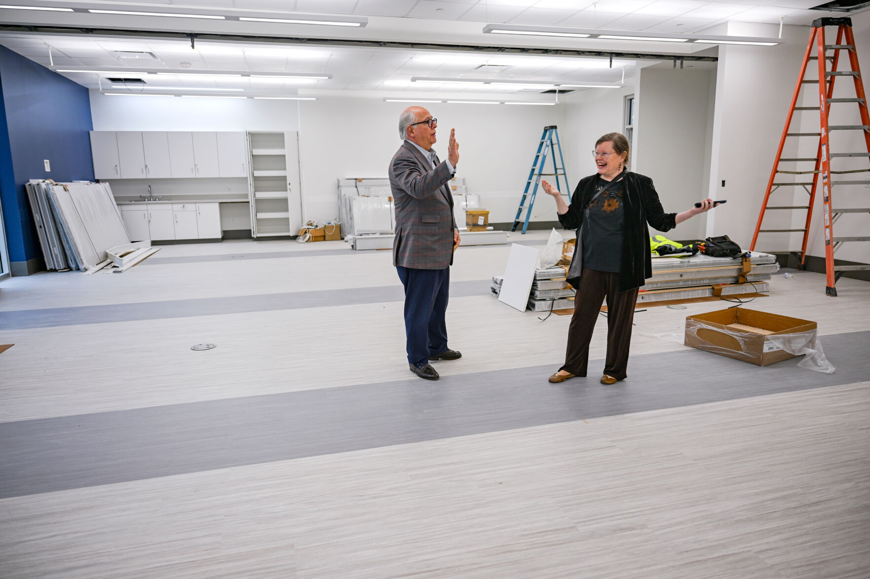 EBRPL behind the scenes at the new branch opening on Perkins | Baton ...