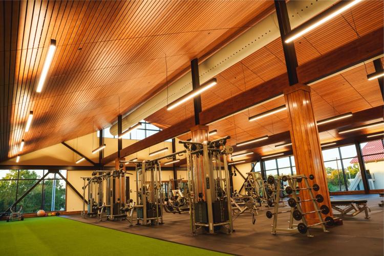 Red Lerille's debuts expanded women's gym, locker room | Business ...
