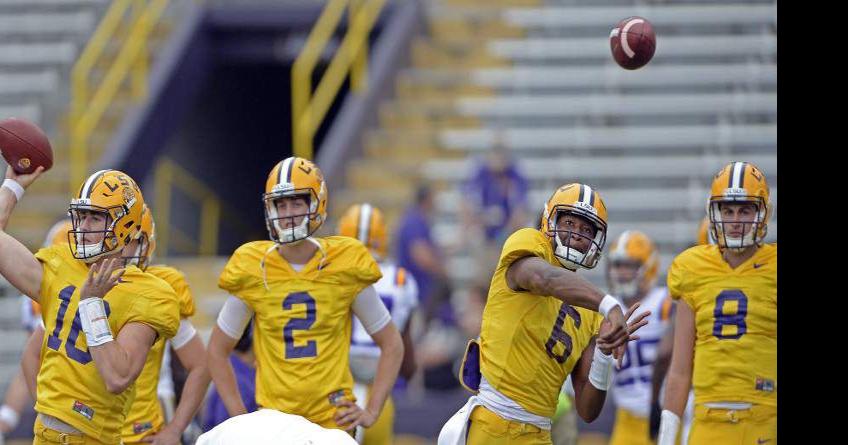 LSU Spring Position Recap: Brandon Harris the clear quarterback leader ...