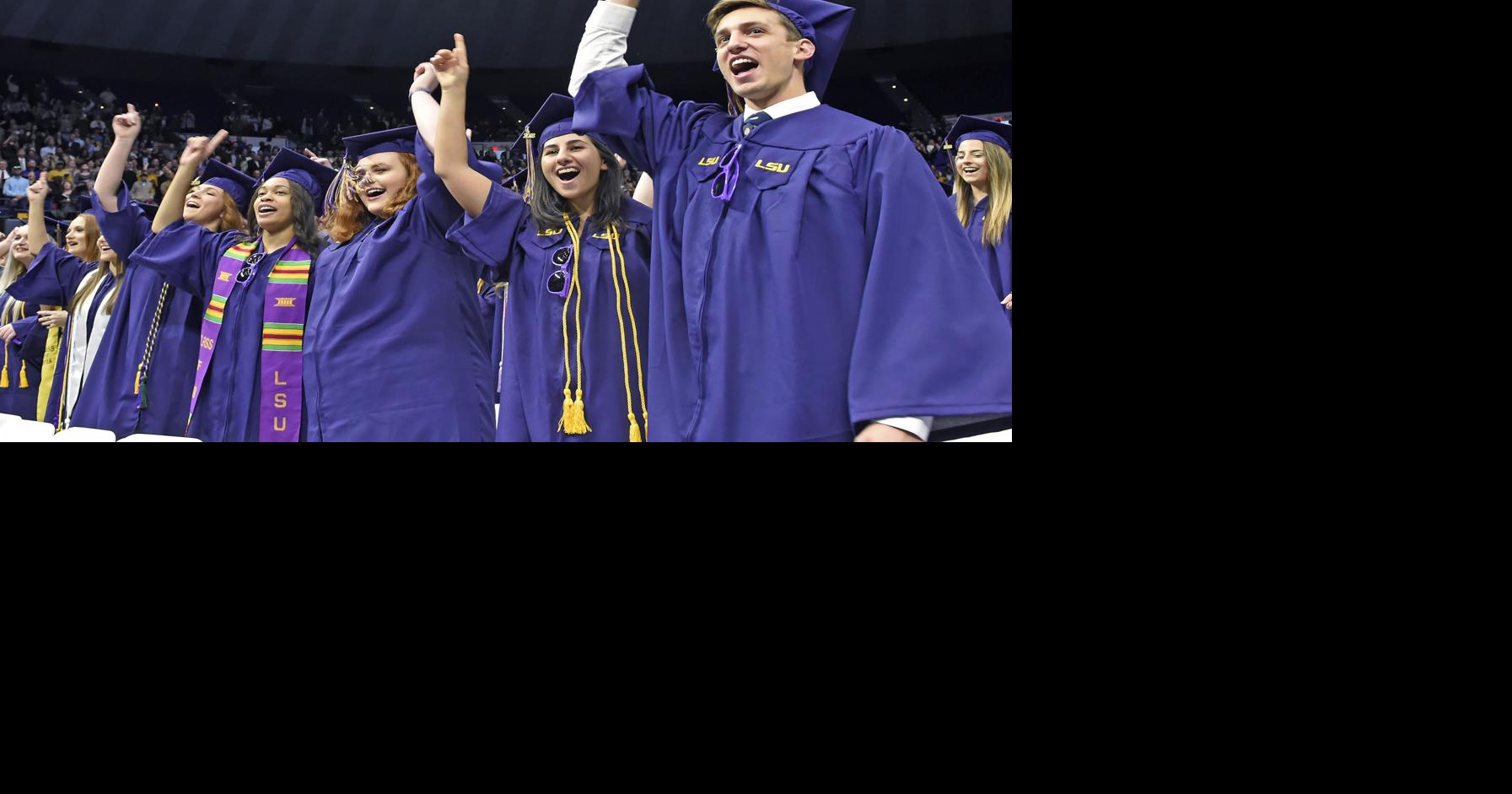 Nearly 2,000 students graduate from LSU at December commencement ...