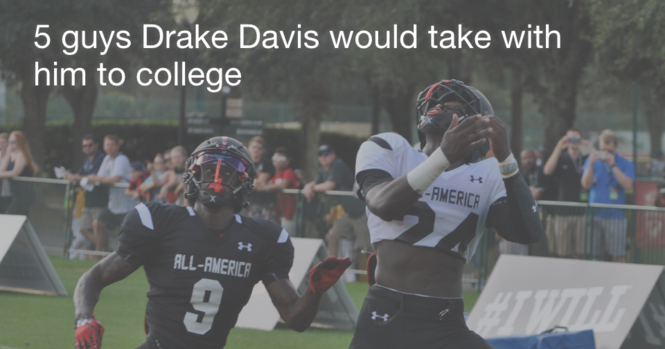 5 Under Armour All-America Game prospects Drake Davis wants on his ...