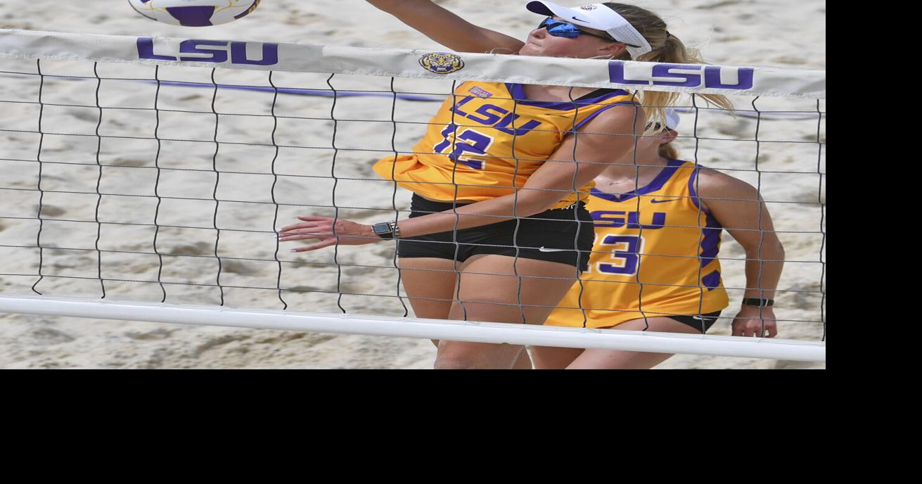 No. 4 LSU beach volleyball sweeps final home weekend as stretch run ...