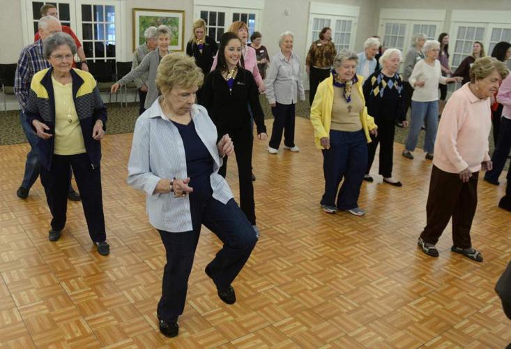 Best lesson ever: LSU’s Golden Girls teach St. James Place residents to ...