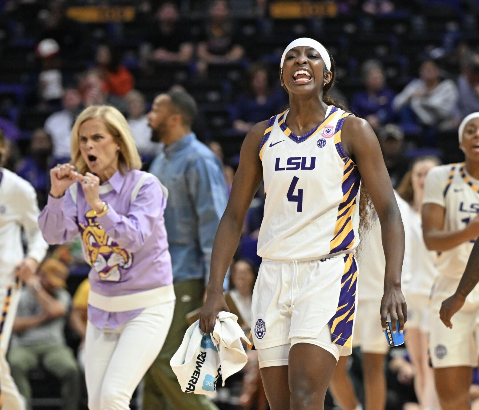 LSU star Flau'jae Johnson's peculiar cereal-making tutorial | LSU ...