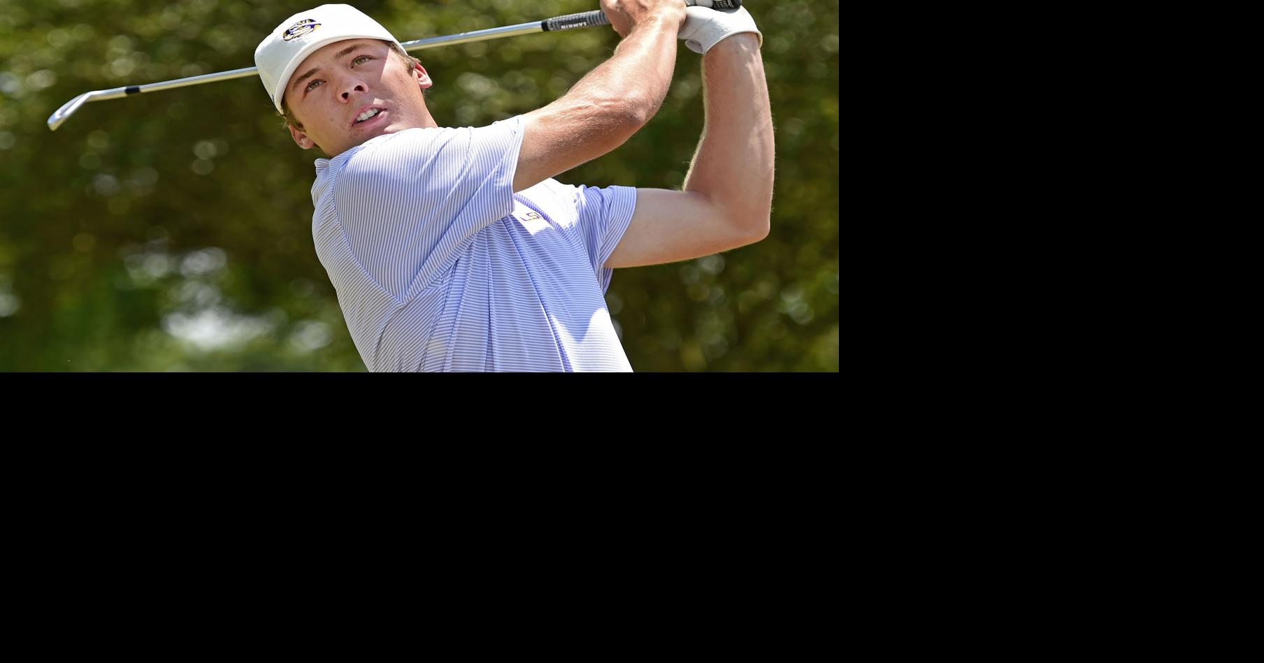 Sam Burns' 65 leads LSU to big lead after first round of NCAA regional ...
