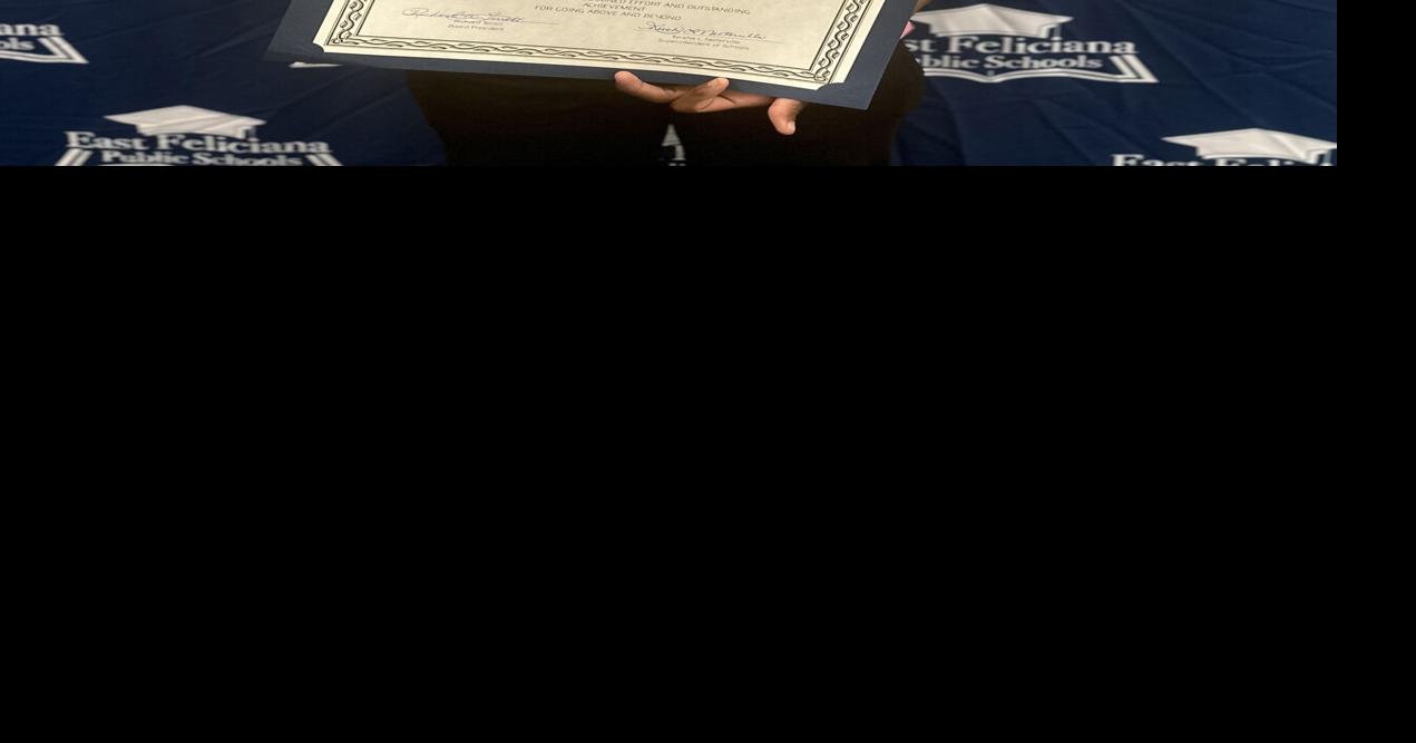 East Feliciana Public Schools’ April Students of the Month honored ...