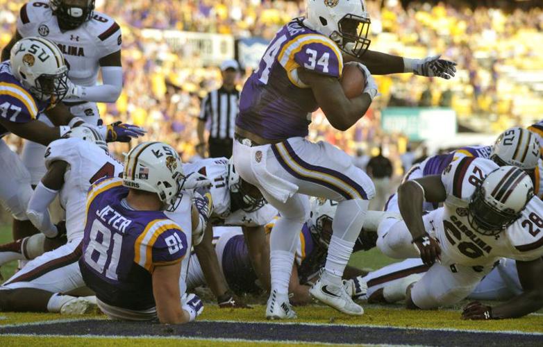 LSU’s Derrius Guice, Darrel Williams continue to impress even as ...