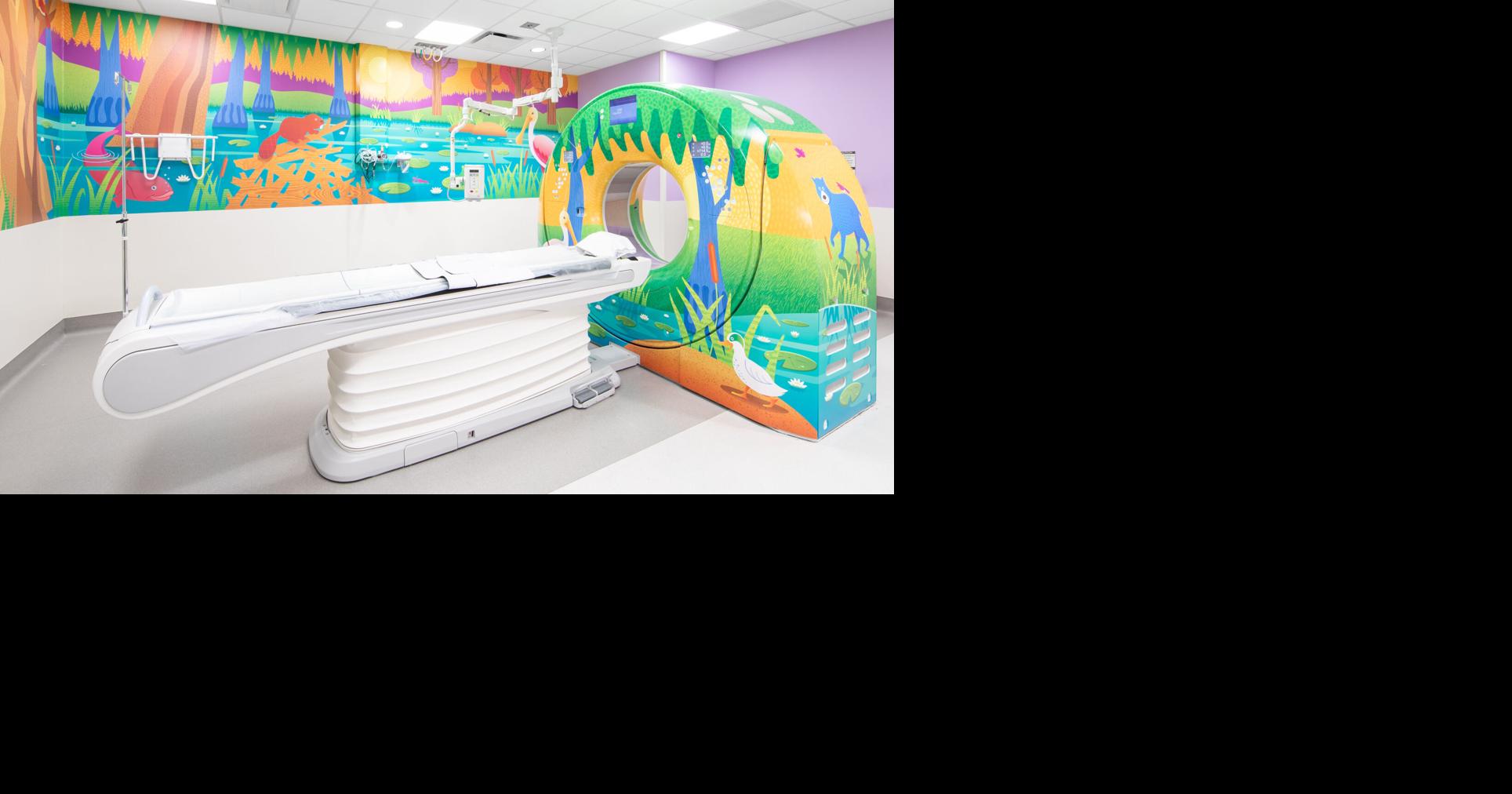 Vivid new artwork at OLOL Children's Hospital makes tests a little less ...