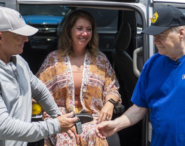 Texas family receives van used by EBRSO deputy Nick Tullier | Crime ...