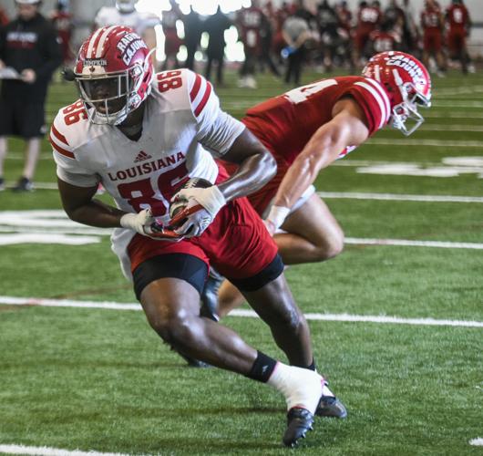 UL tight end Johnny Lumpkin primed to reach his full potential in fall ...