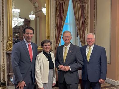 Dan Borné,, voice of the LSU Tigers, opened the U.S. House | State ...
