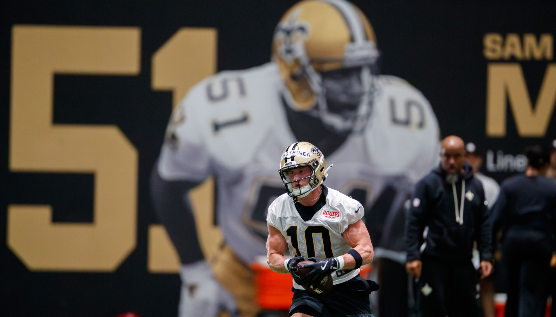 Son of WWE Hall of Famer Scott Steiner in Saints rookie camp | Saints ...