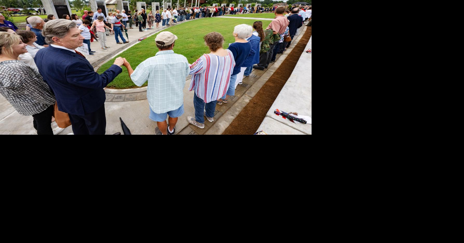 Photos: Opening Ceremony for Veterans Memorial at Moncus Park | Photos ...